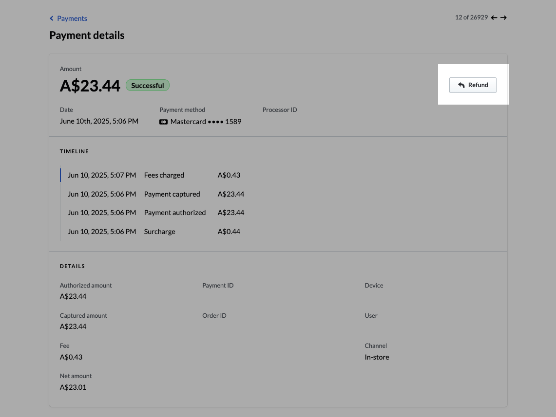 Processing standalone payments – Lightspeed Restaurant POS (O-Series)